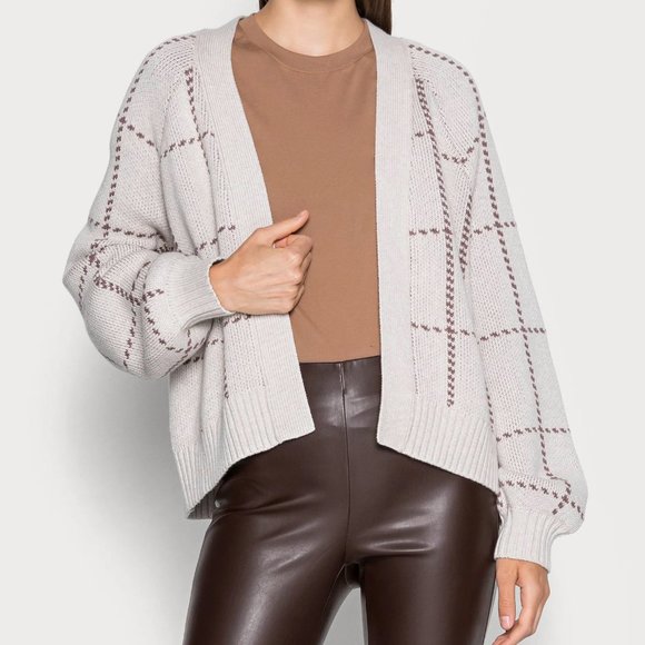 Abercrombie & Fitch | Sweaters | Abercrombie Fitch Windowpane Open ...